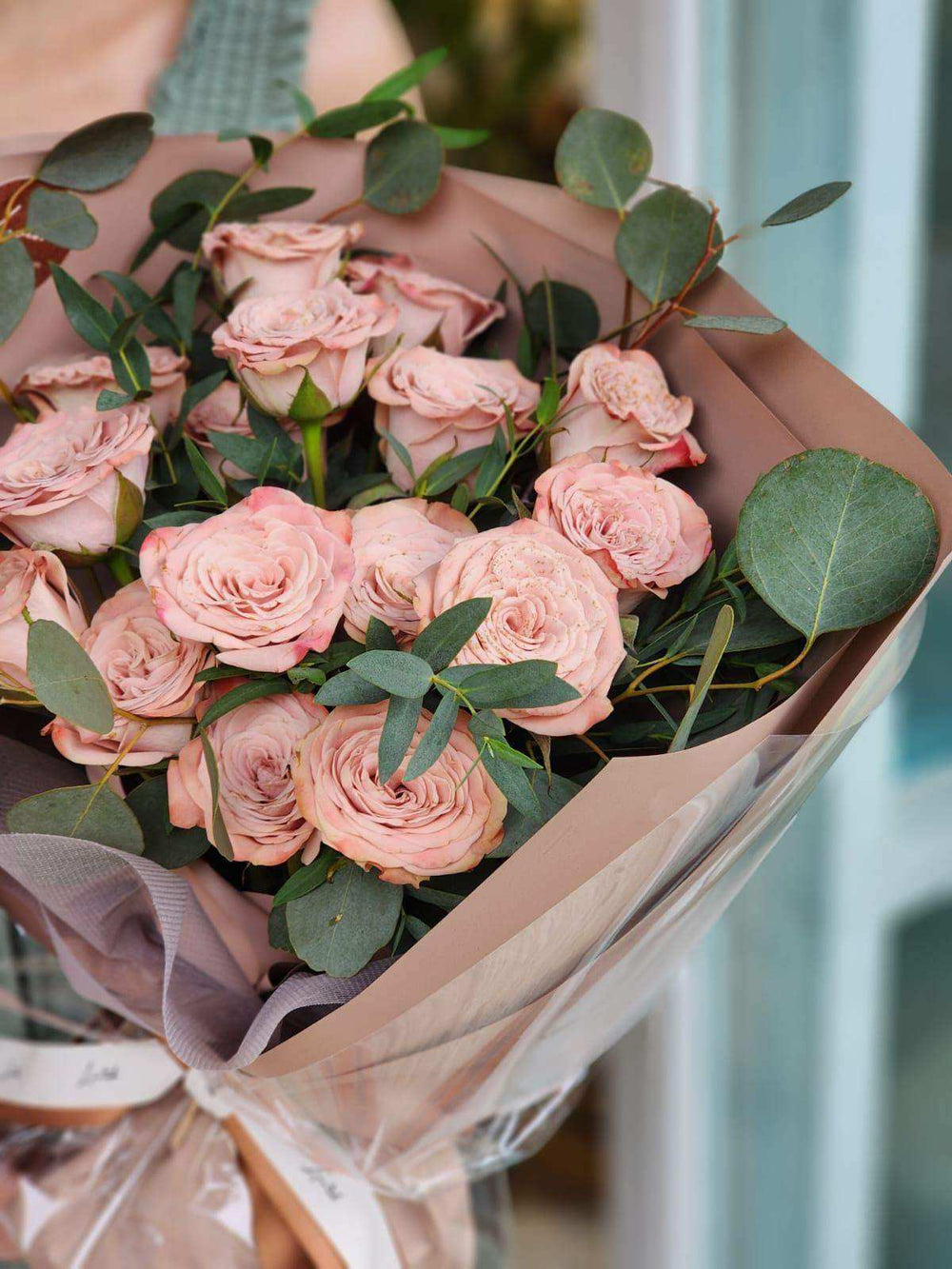 Cappuccino - Rose Bouquet | Lavish Florist | Free Delivery